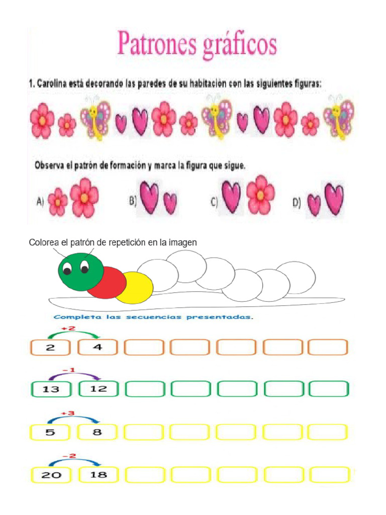 Ficha Patrones Graficos | PDF