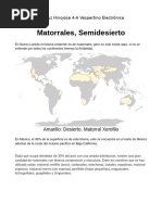 Matorrales: Desafíos y Conservación | PDF | México | Agricultura