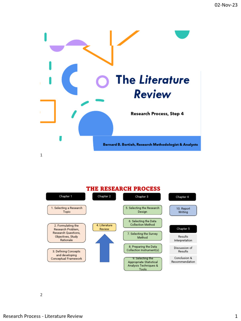Literature Review 021123 | PDF | Malaria | Theory