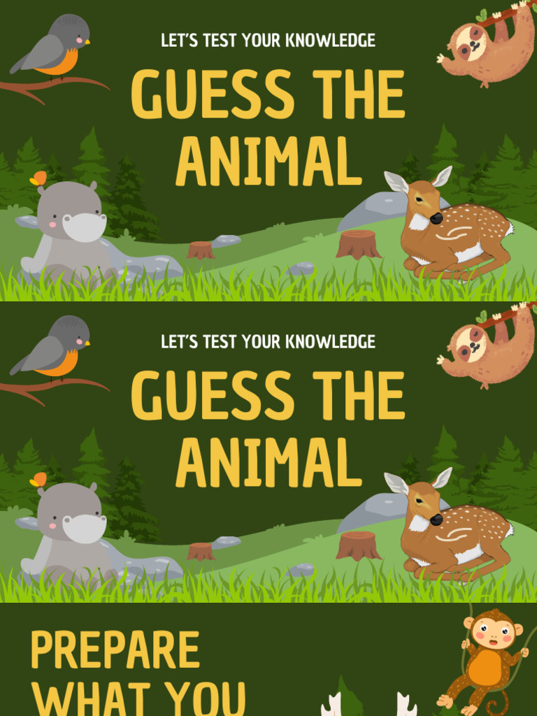 Background Animal | PDF