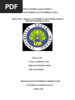 Jurnal MODUL 2 PPG 2025 Pendidikan Nilai | PDF