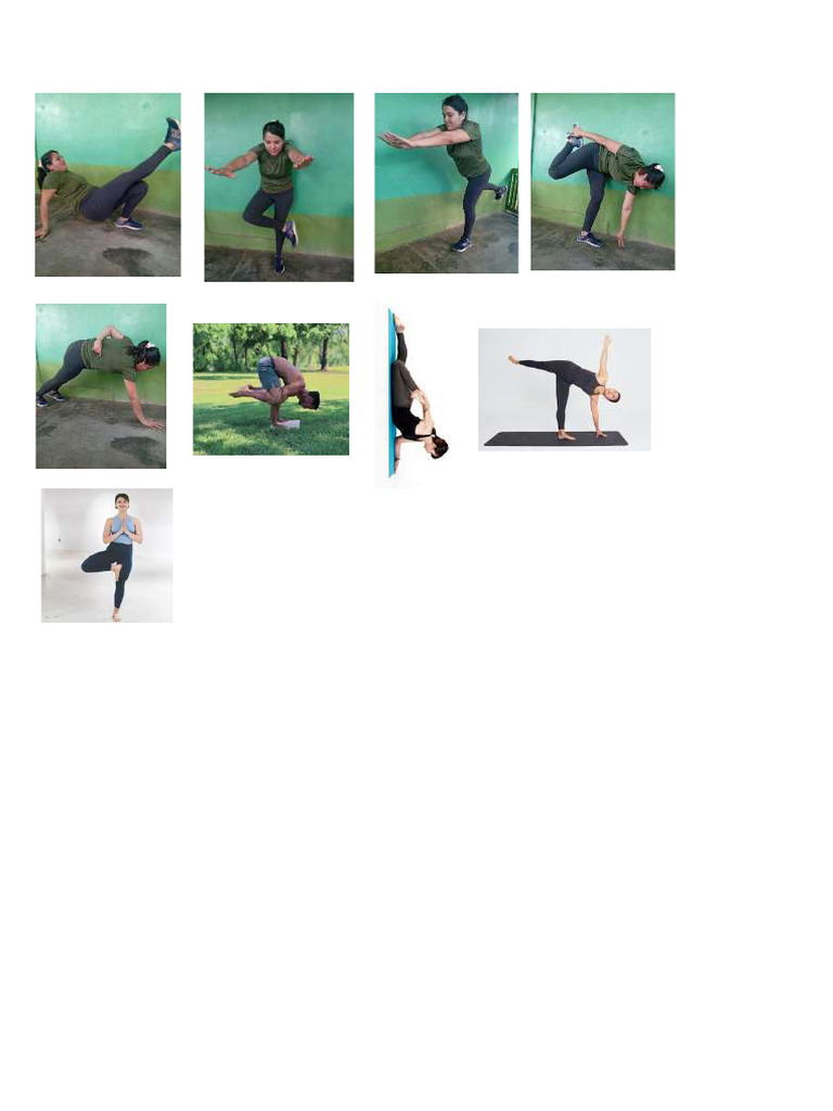 Ejercicios de Posturas | PDF