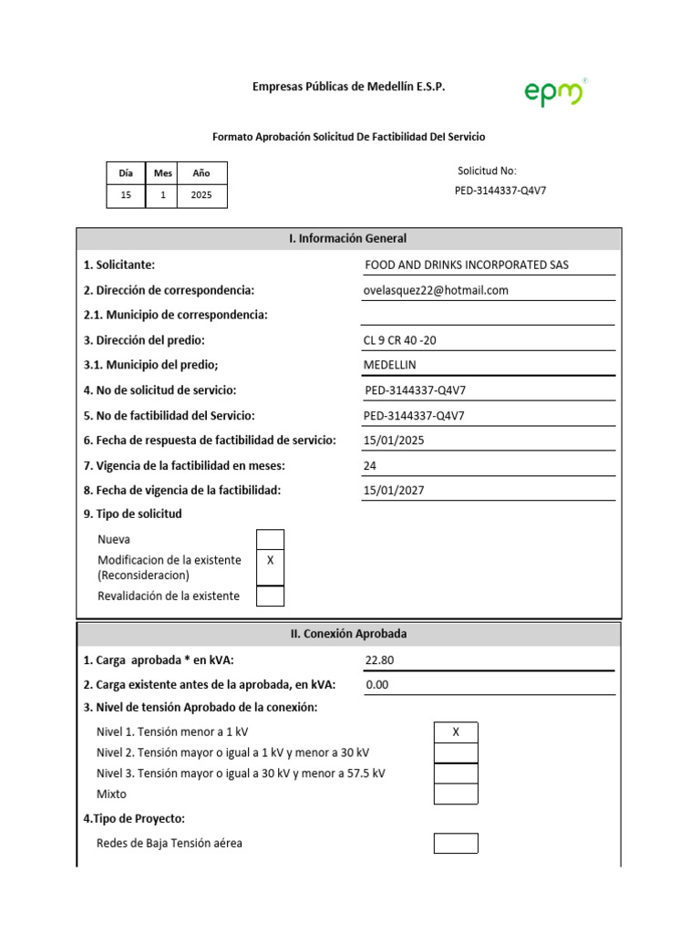 Formato de Aceptacion Solicitud Carta Pedido E2 | PDF | Transformador ...