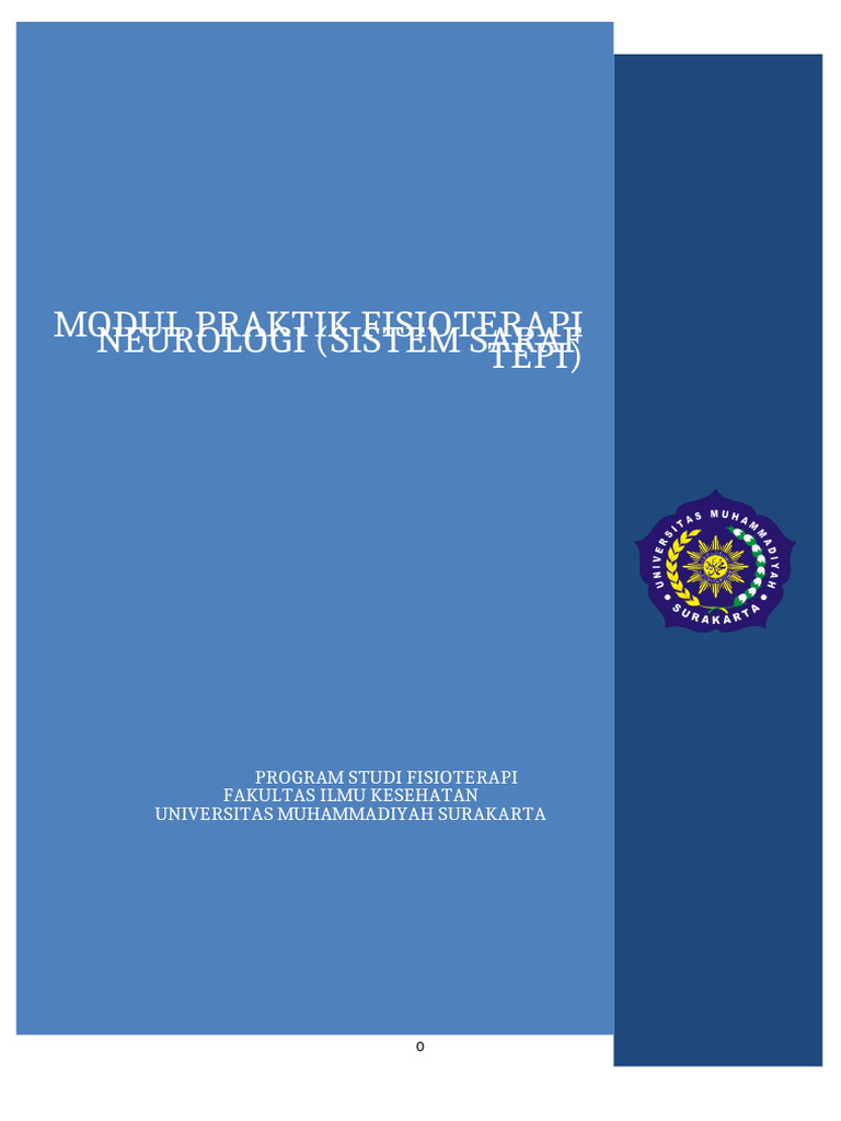 Modul Praktik Fisioterapi Neurologi Pada Sistem Saraf Tepi | PDF