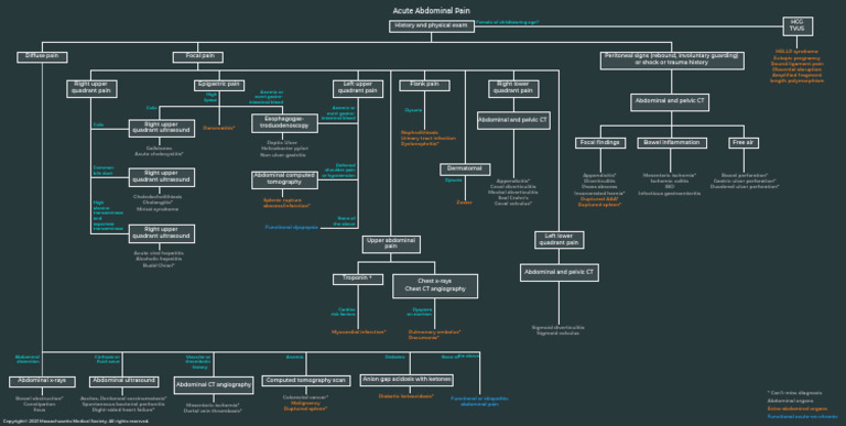 Abdominal Pain Differential Diagnosis Chart | PDF | Clinical Medicine ...