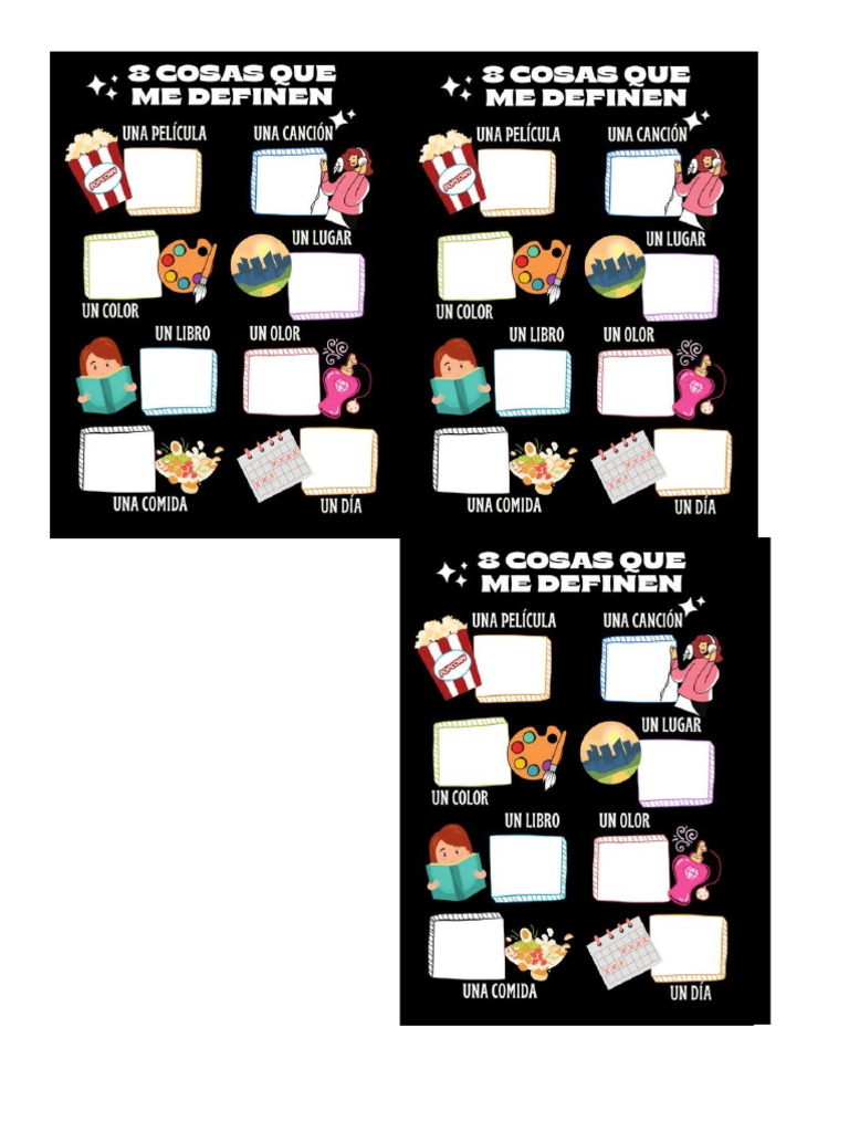 8 Cosas Que Te Definen | PDF