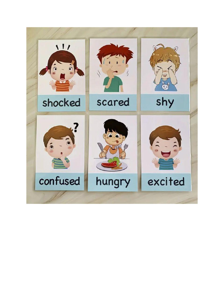 Emotion Cards | PDF