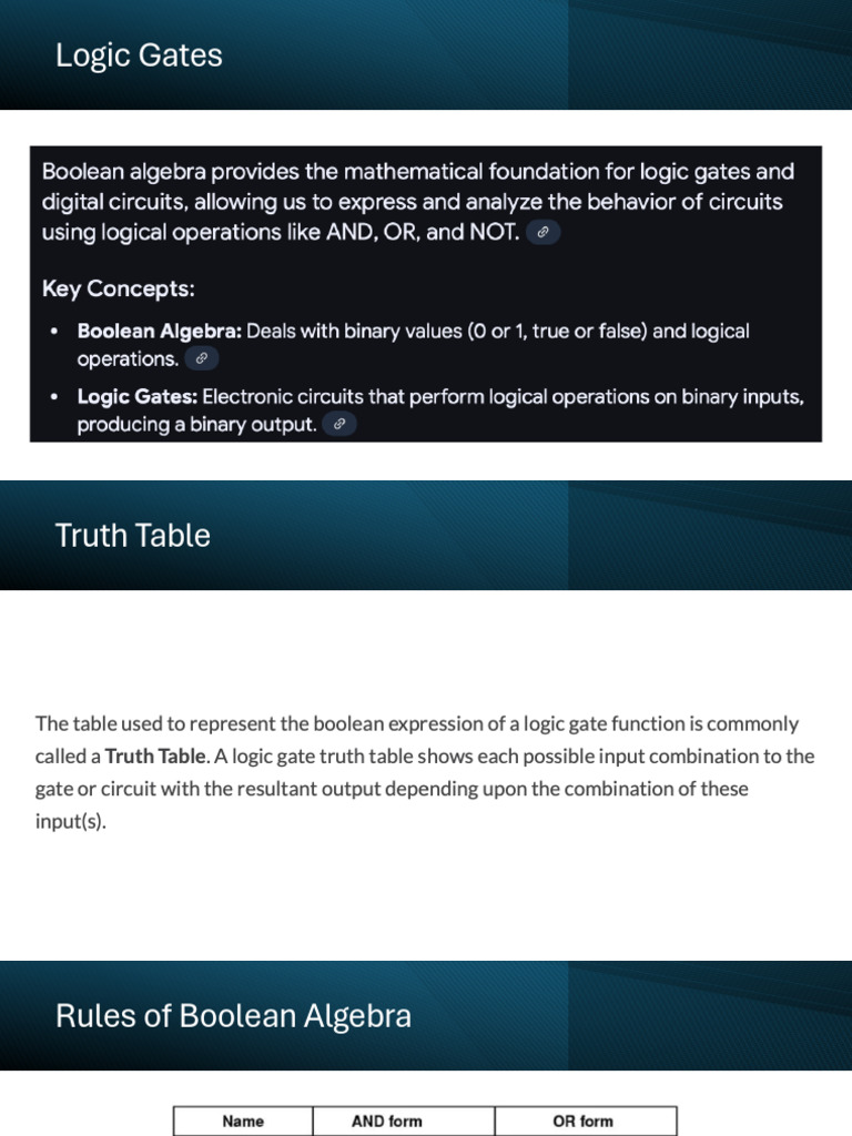 Logic Gates | PDF