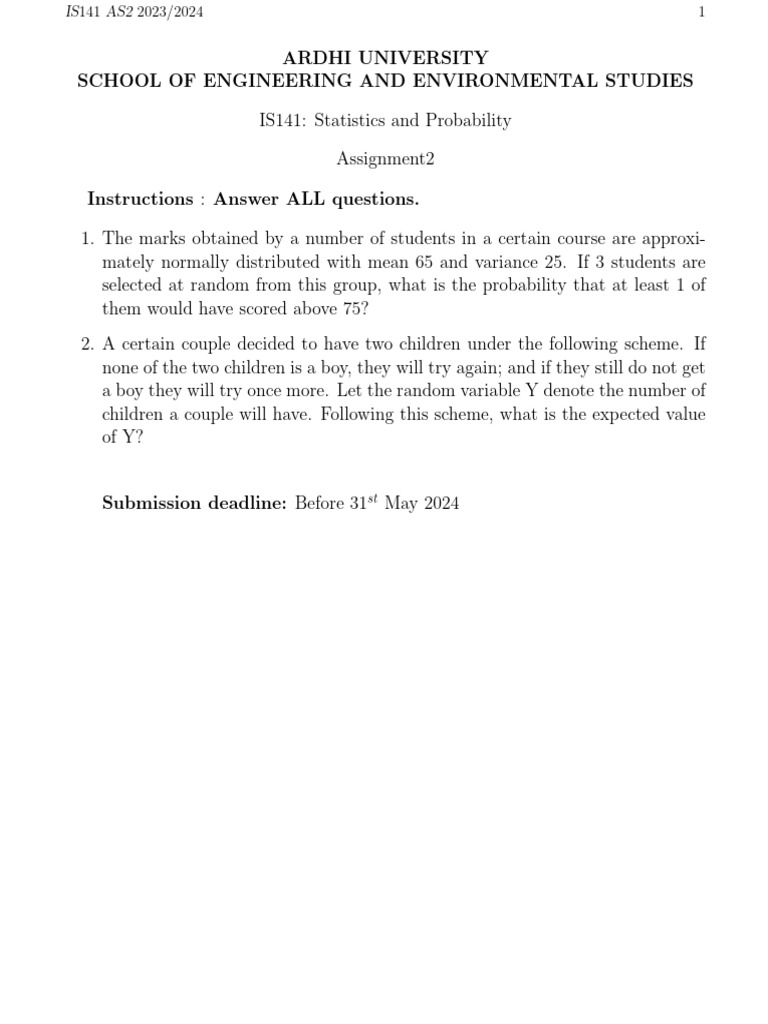 IS141 Assignment2 - 2023 - 24 | PDF