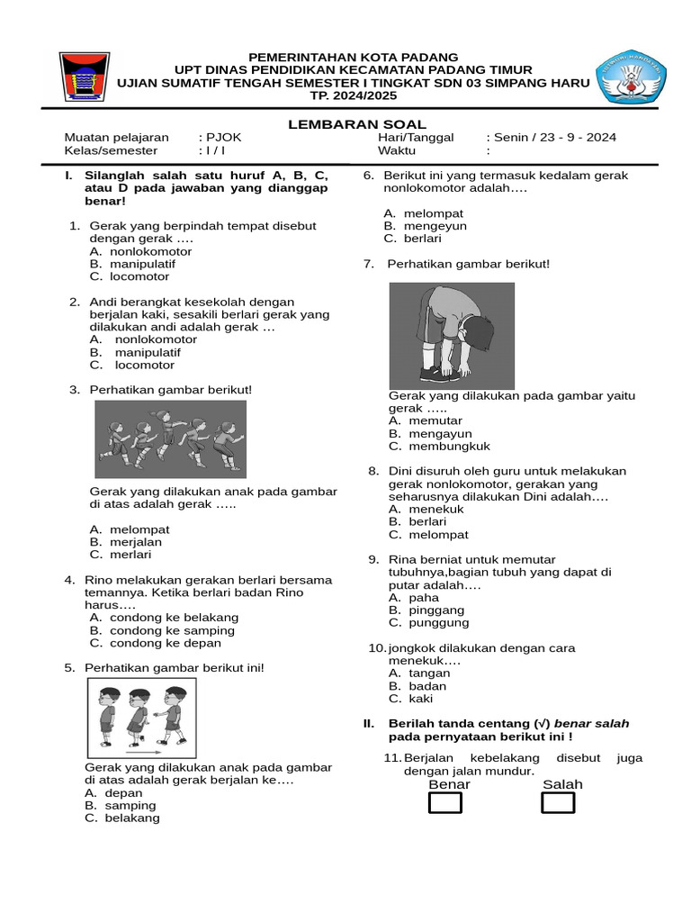 Soal KLS 1 | PDF