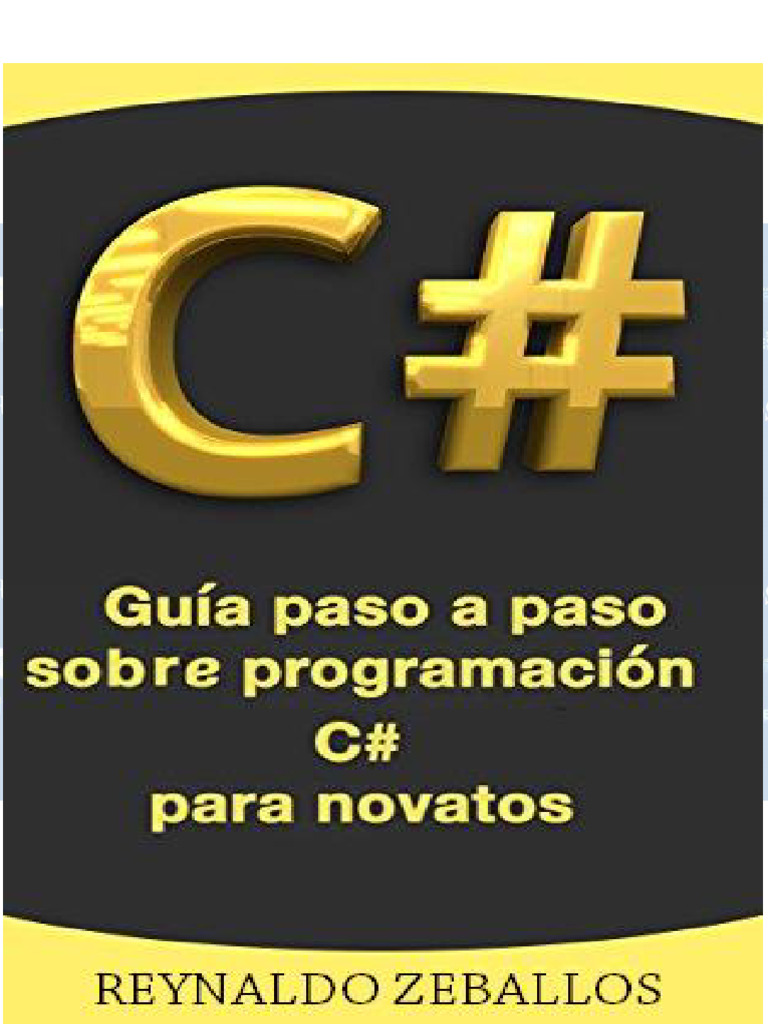 Guia Paso A Paso Sobre Programacion C | PDF | C Sharp (lenguaje de programación) | Algoritmos