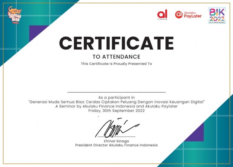E Certificate | PDF