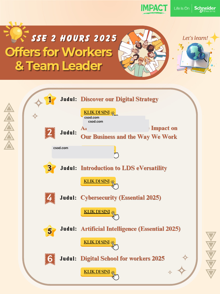 SSE 2 Hours Training Poster | PDF