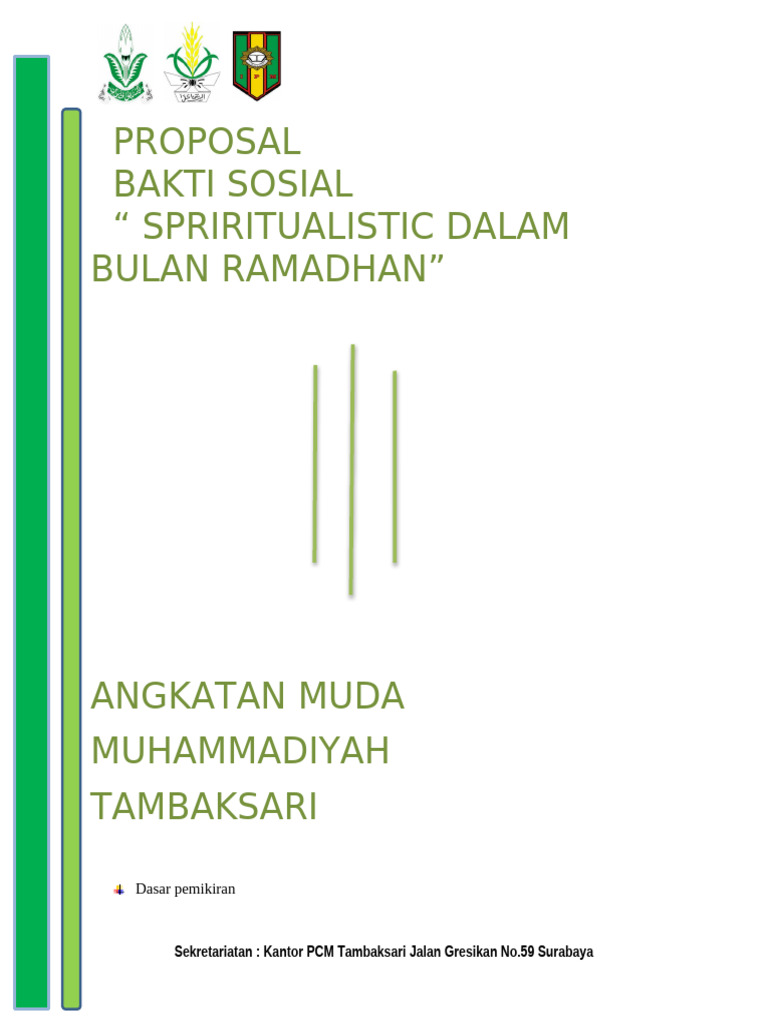 Proposal Baksos Amm | PDF