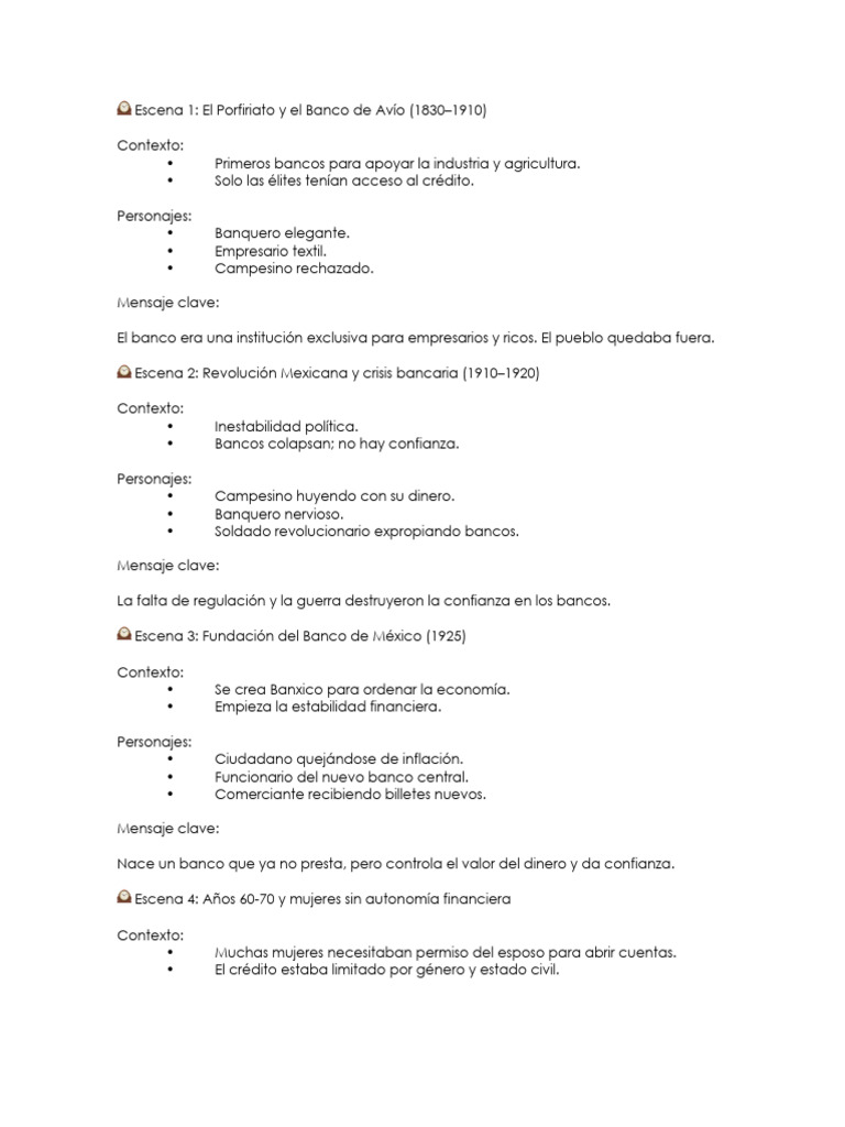 Proy Final Kuro B Escenas | PDF | Bancos | Dinero