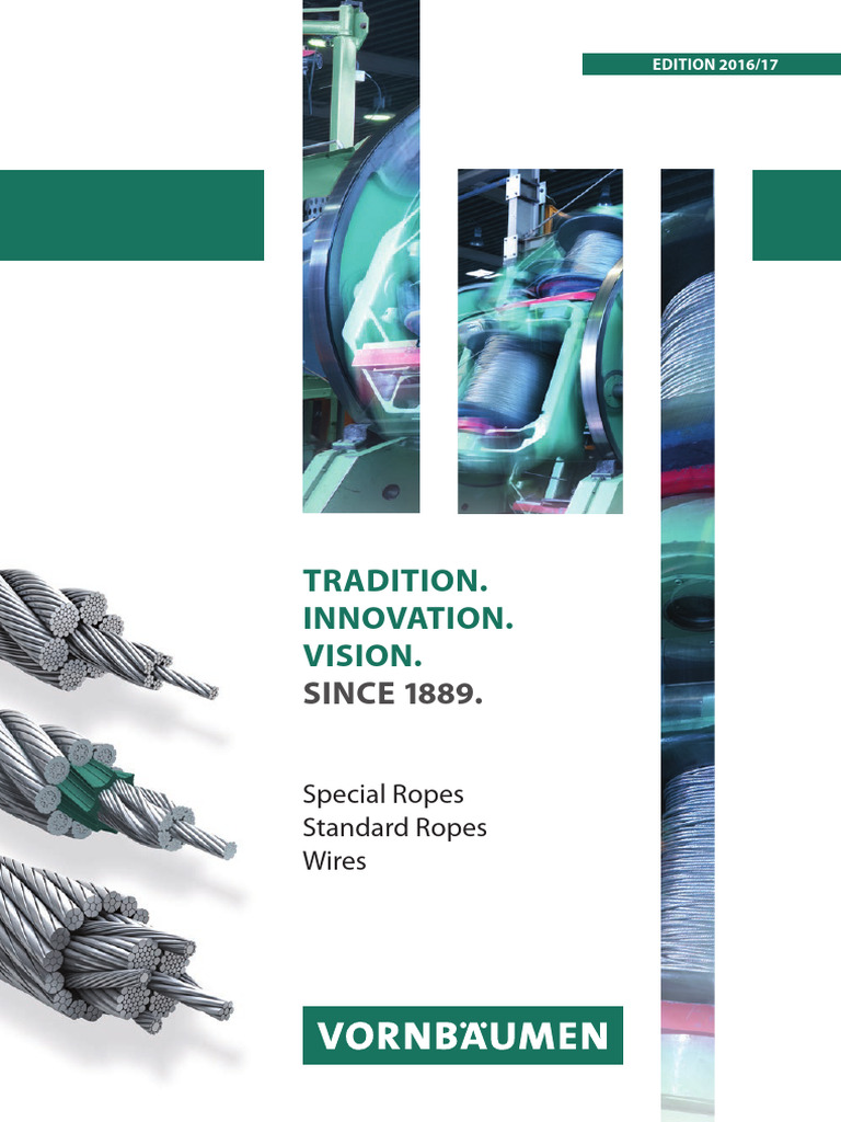Vornbaeumen Catalog 2016 | PDF | Wire | Manufactured Goods
