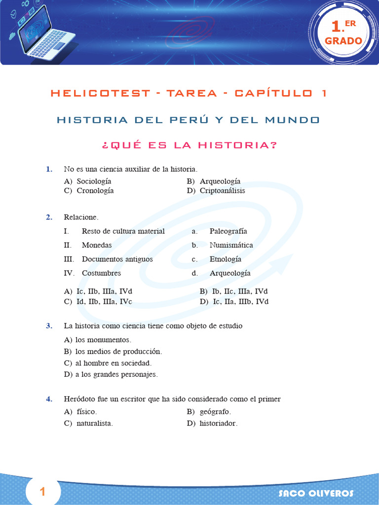 12 HP 1° Cap1 Preg Tarea 23 | PDF