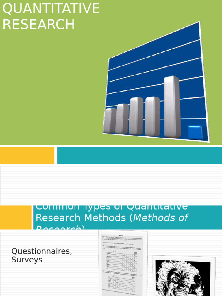 Overview of Quantitative Research Methods | PDF | Experiment | Psychology