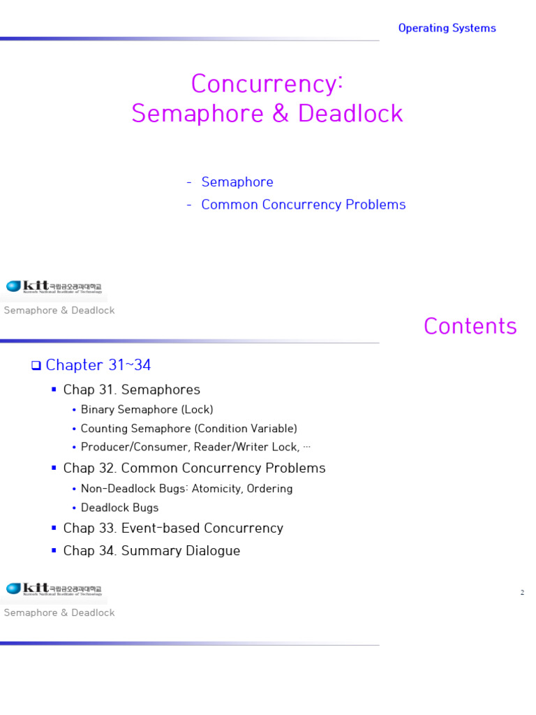 Ch31 Semaphores | PDF