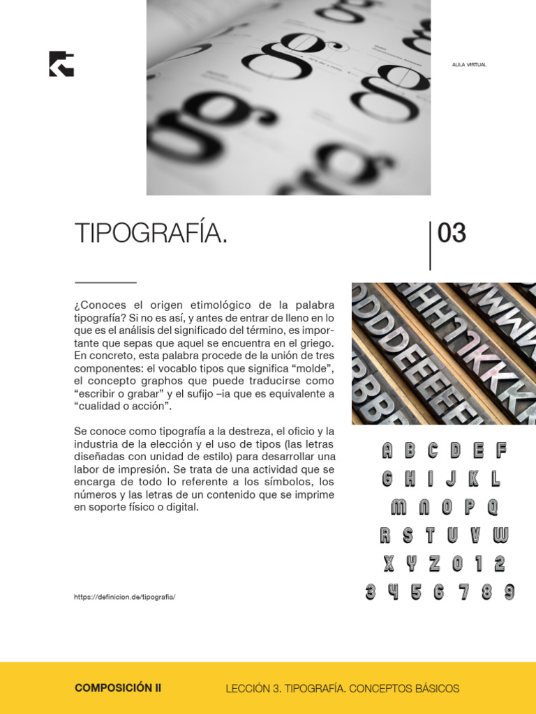 Introducción a la Tipografía y Espaciados | PDF | Tipografía | Escritura