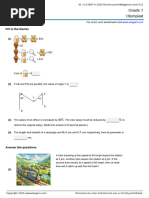 Class 2 Maths Olympiad Worksheet | PDF