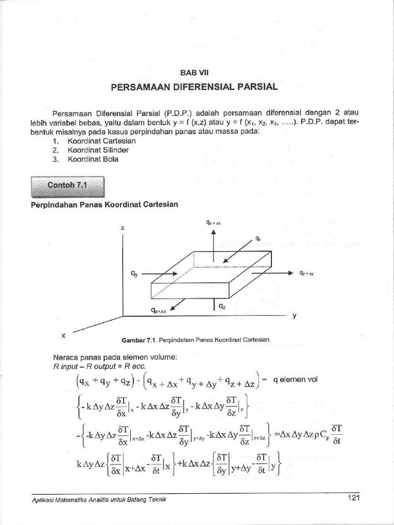 Persamaan Diferensial Parsial (Buku) Part1 | PDF