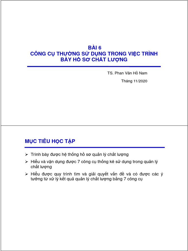 Bai 6 Công C - Thu - NG S - D - NG Trong Vi - C Trình Bày H - So CH - T Lu - NG - PHAN VAN HO ...