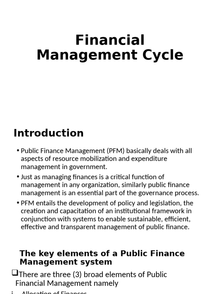 Zimbabwe's Public Finance Management Cycle | PDF | Public Finance | Budget