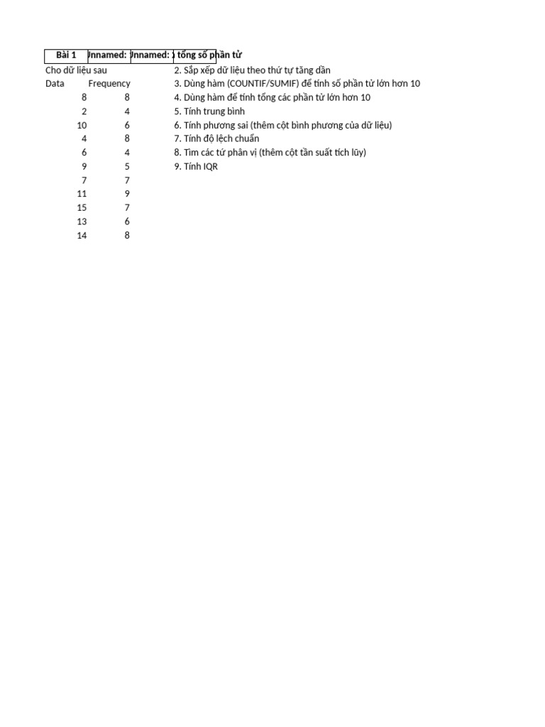 Bai Tap Va Ket Qua Excel Formula | PDF