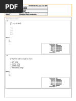 NMMS Exam 2023 OMR Sheet Model PDF Download | PDF | Chess Theory | Chess