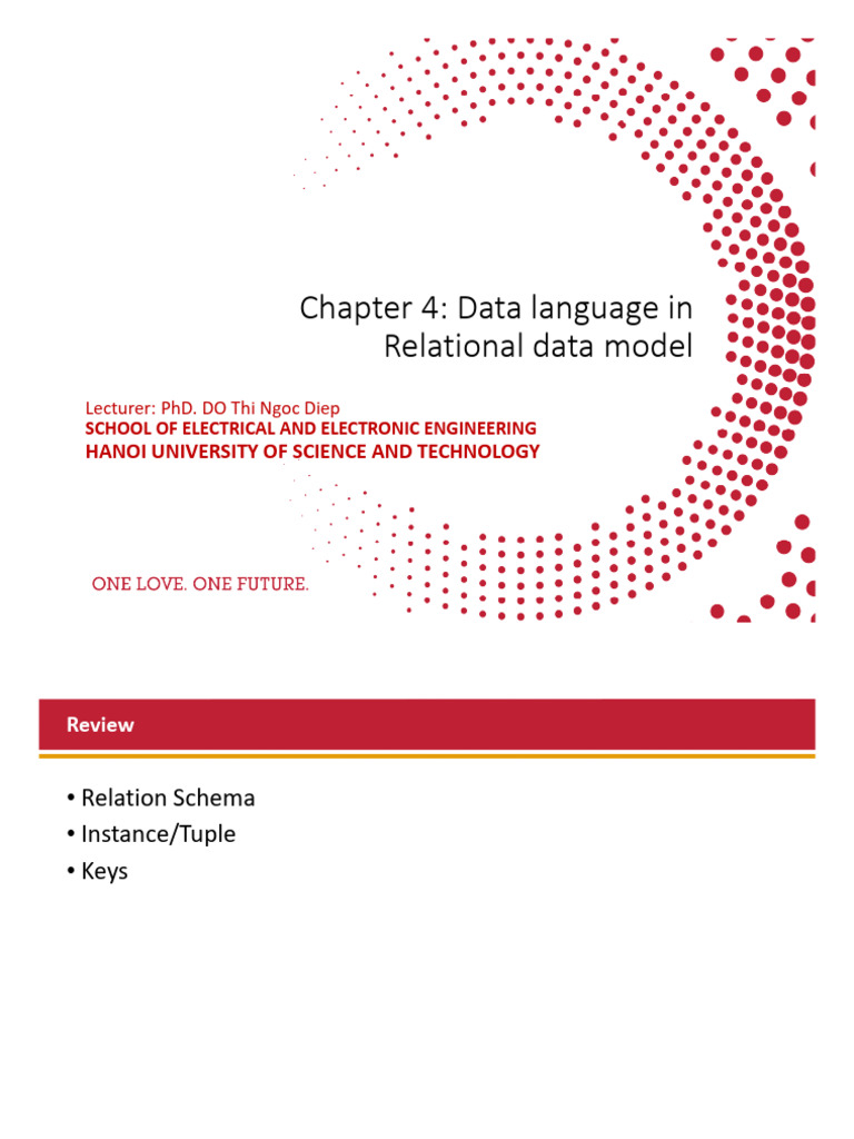 En Database Principle-C4 RelationalModeling TL | PDF | Relational Model | Data Management