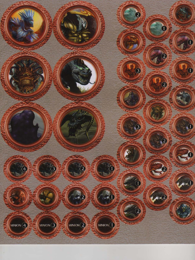 Monster Vault Token Sheets | PDF