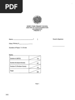 2020 PSLE Maths | PDF