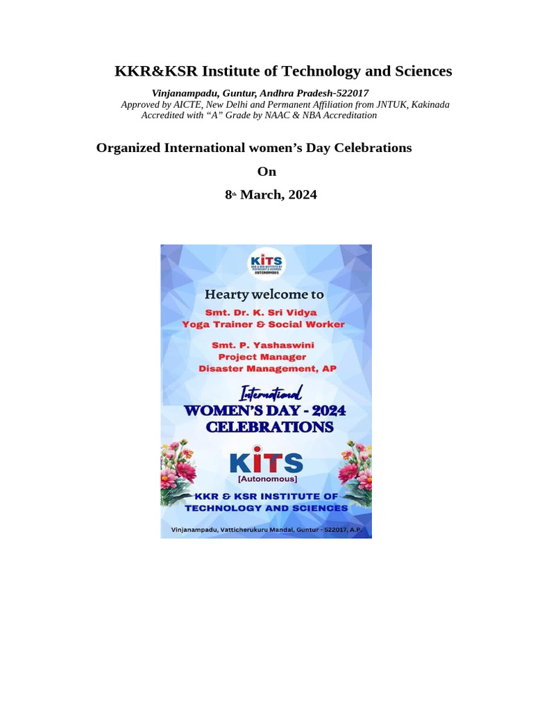 Womens Day | PDF