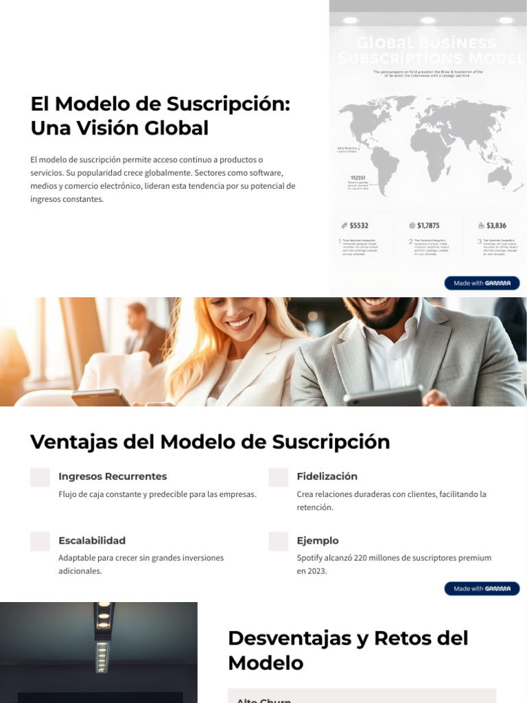 El Modelo de Suscripcion Una Vision Global | PDF