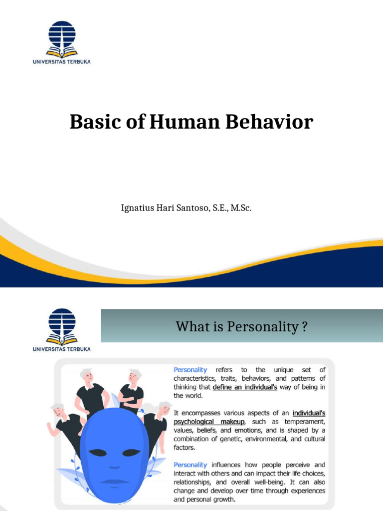 Basic Human Behavior - 2 | PDF