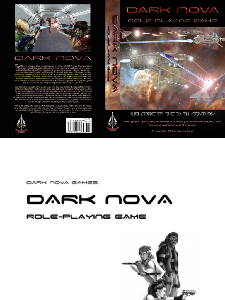 Dark Nova RPG: A Guide to Gameplay | PDF | Oceania | Africa
