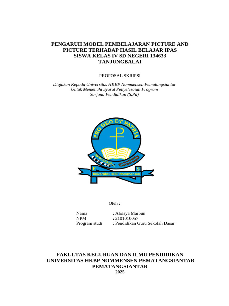 Proposal Skripsi BAB 1-3 | PDF