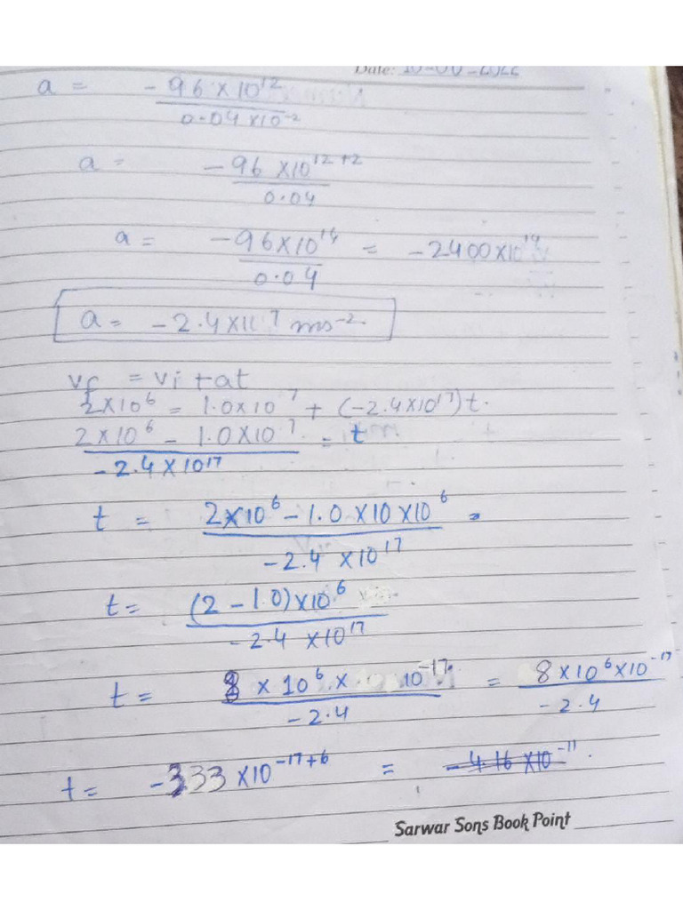 Physics 2nd Year Notes | PDF