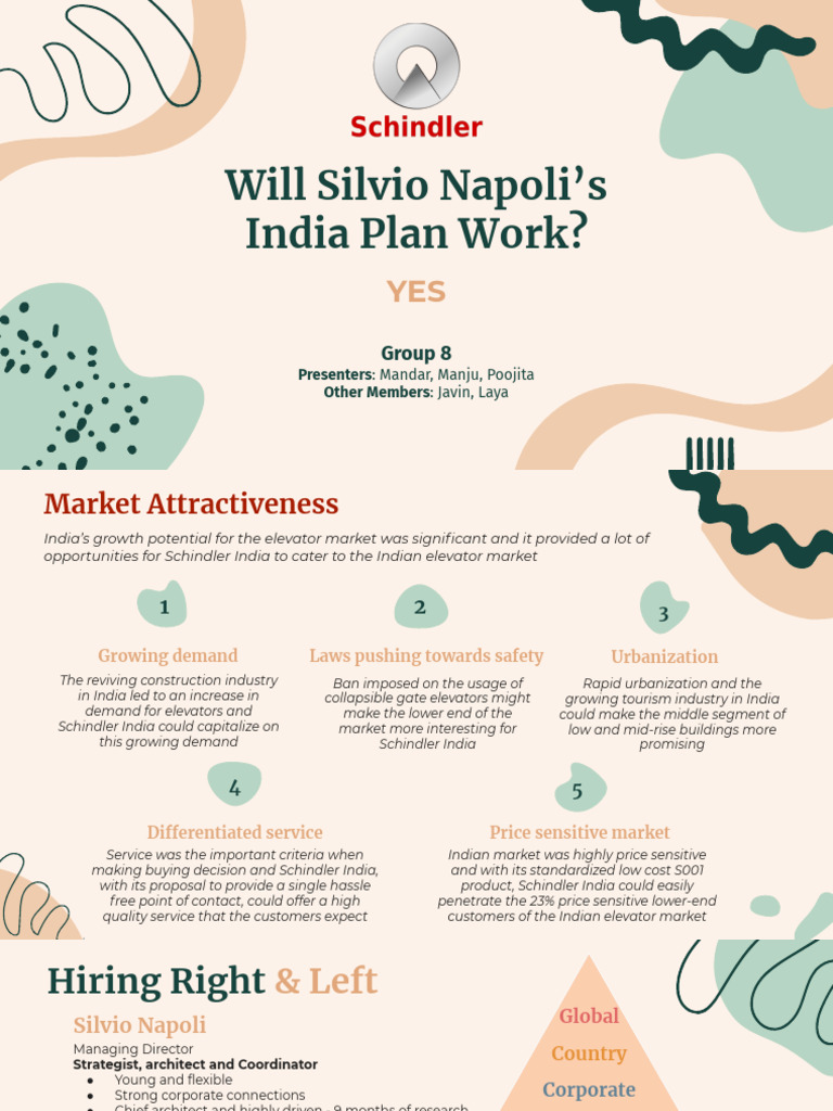 IB Group 8 - Silvio Napoli at Schindler | PDF | Economies | Business