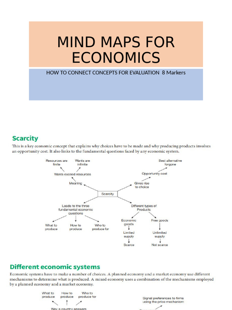 Flow Charts Eco Igcse 8 Markers | PDF