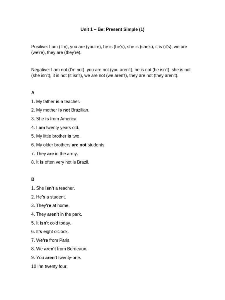 Oxford Practice Grammar Basic - Exercises | PDF | Verb | Adjective