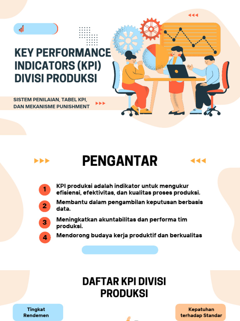 KPI Produksi: Sistem dan Contoh Tabel | PDF