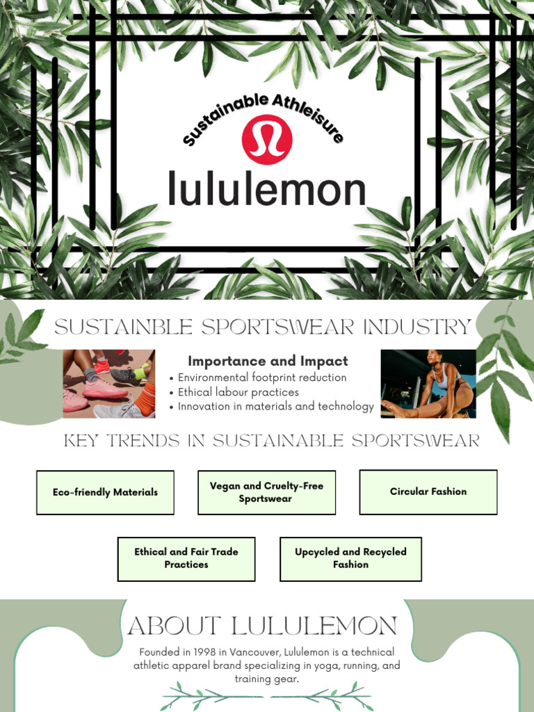 Lululemon's Sustainable Brand Strategy | PDF | Brand | Market Segmentation