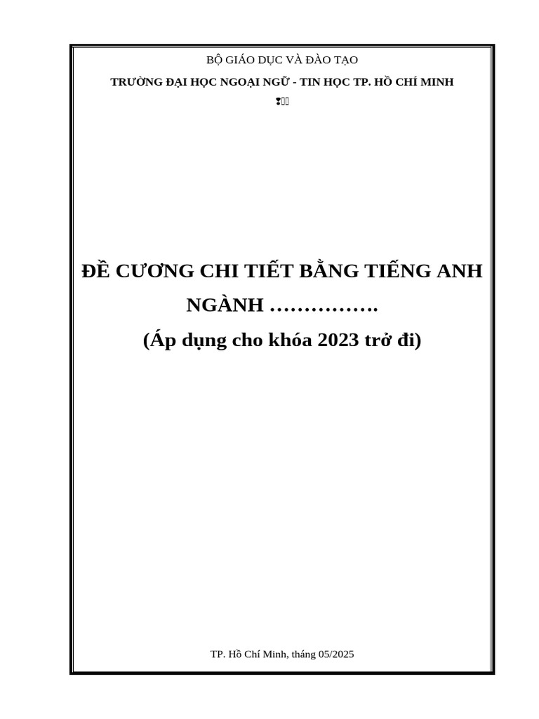 Syll Biz Comm.2024-2025 (Doan Du) | PDF | Communication | Learning