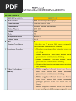 Format dan Contoh Handout Pembelajaran | PDF