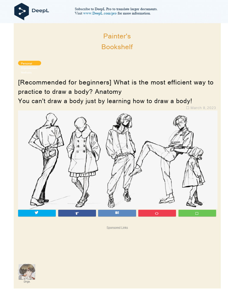 The Most Efficient Way To Draw Figure - Dirge | PDF | Drawing