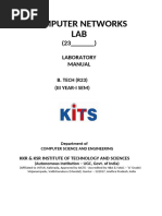 Computer Networks Lab Manual - 21cs52 | PDF | Computer Engineering | Computer Science