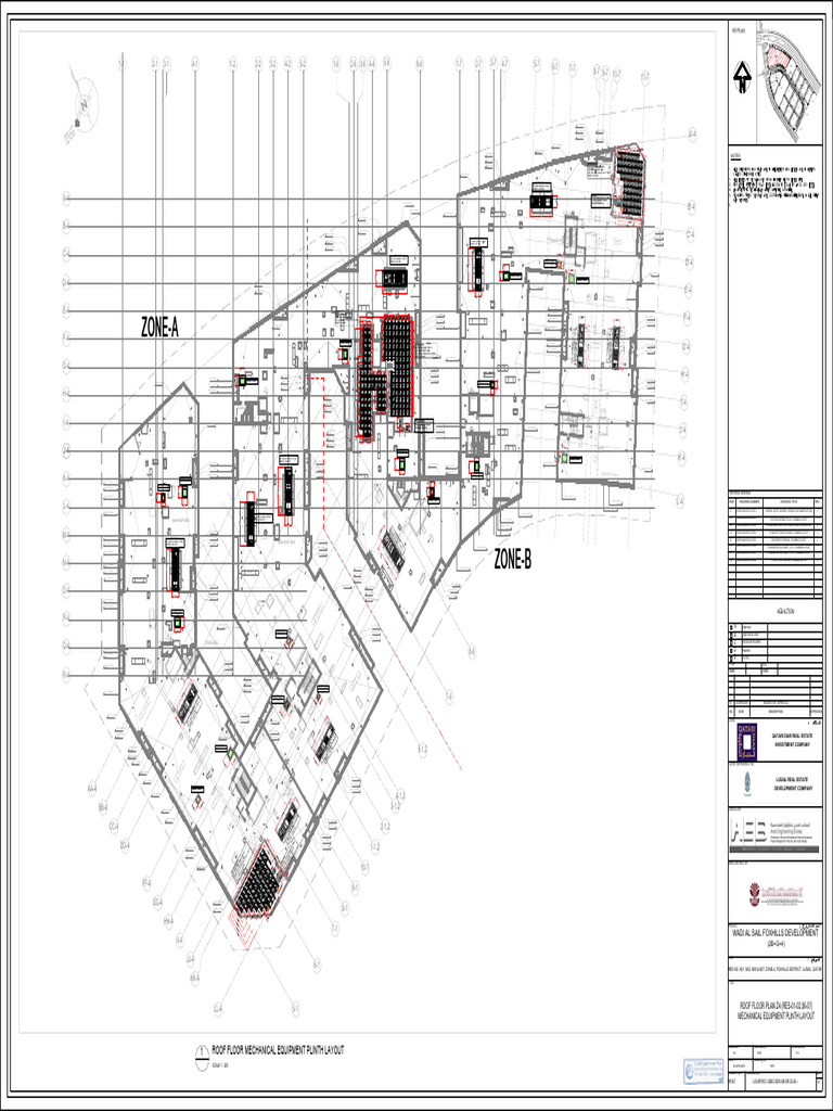 z04 Roof Floor Mechanical Equipment Plinth Layout | PDF