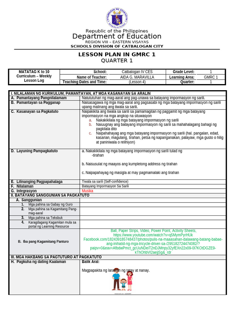 GMRC1 Q1 LC1 LP L4 | PDF